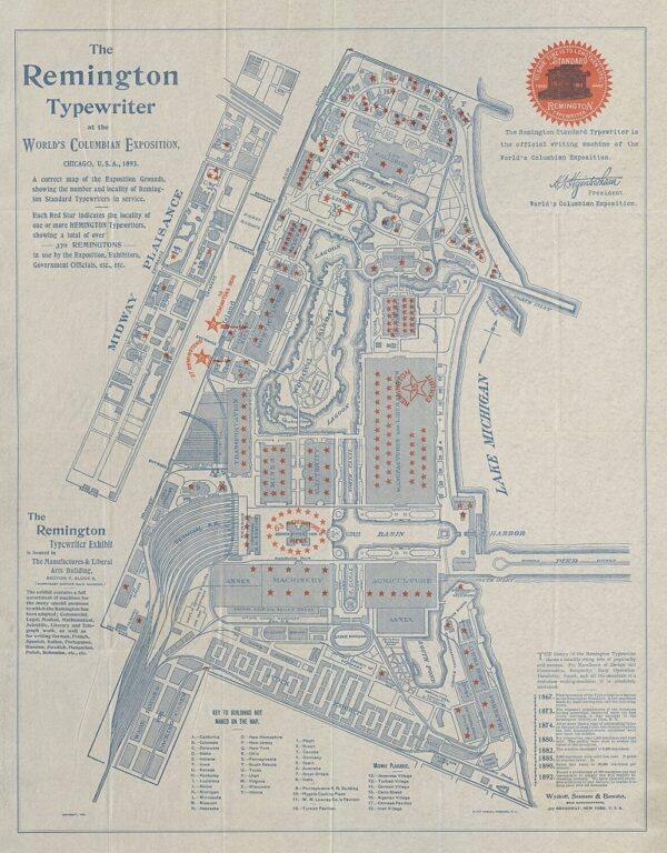 Maps of the 1893 World’s Columbian Exposition in the Library of ...